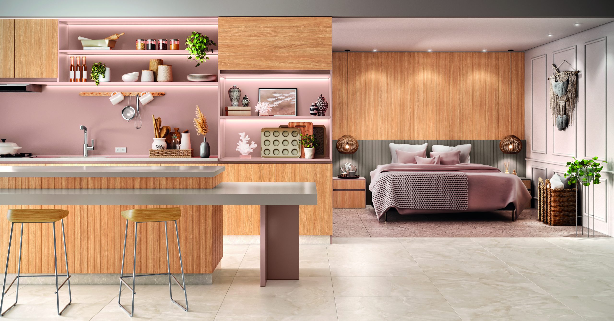 MDF EUCATEX PETALA ROSA - MATT 15MM 2FC - 2,75X1,84 - Casa do ...